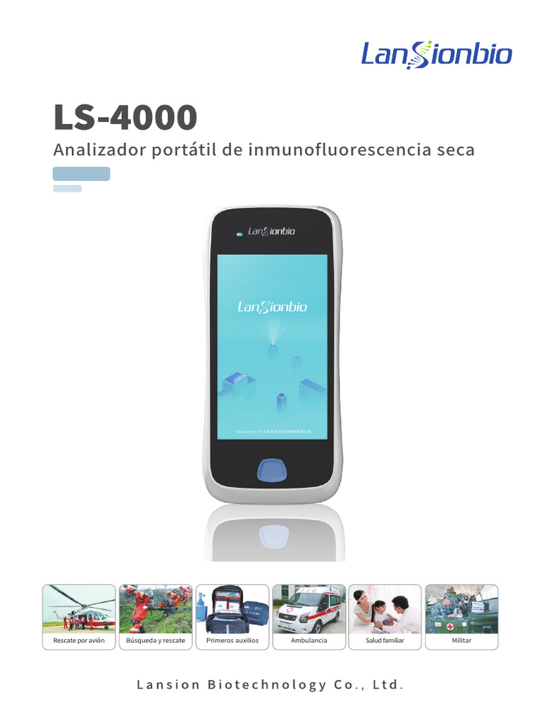 Catalogo Lansionbio LS 4000 Espanol A4 | PDF