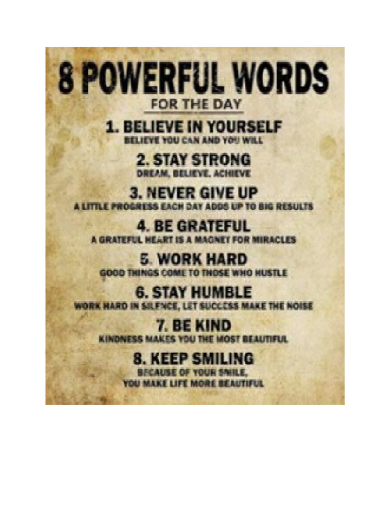 Words of The Day | PDF