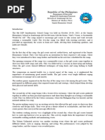 Accomplishment Report GSP 2020-2021 | PDF | Scouting | Human Nature