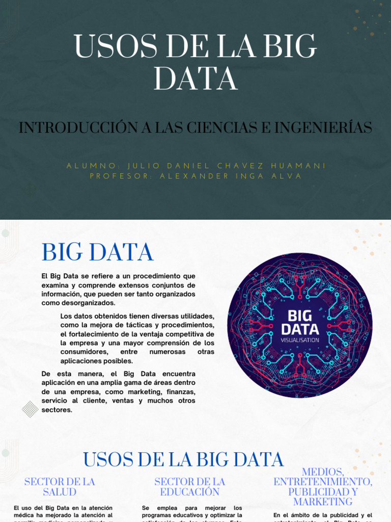 Usos de La Big Data | PDF