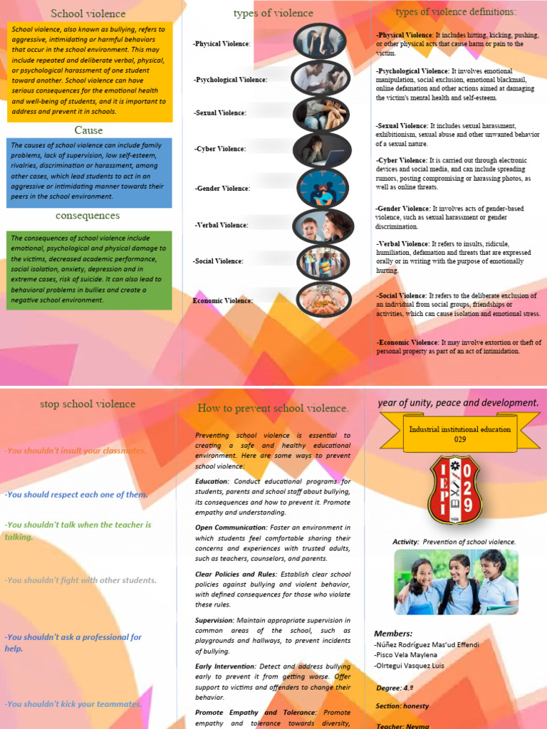 TRiptico de Inglis XD | PDF