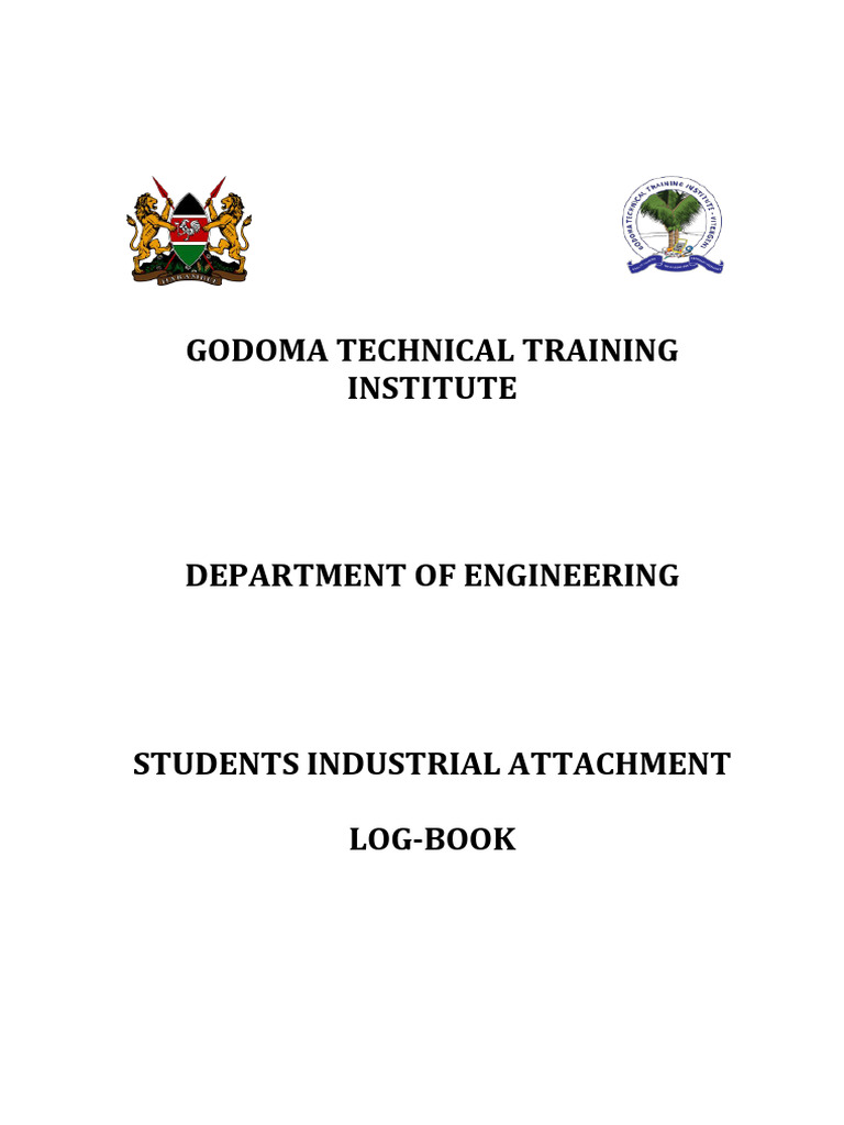 Industrial Attachment Logbook Guide | PDF | Computing