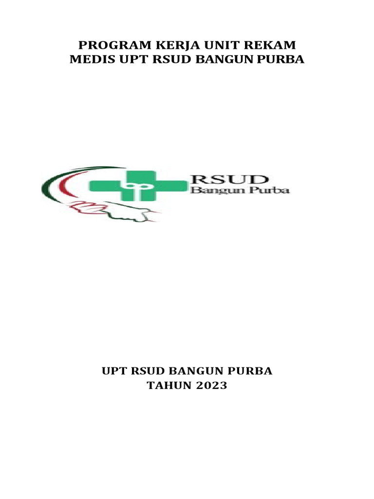 MRMIK 5 Ep 1 Program Kerja Unit Rekam Medis | PDF