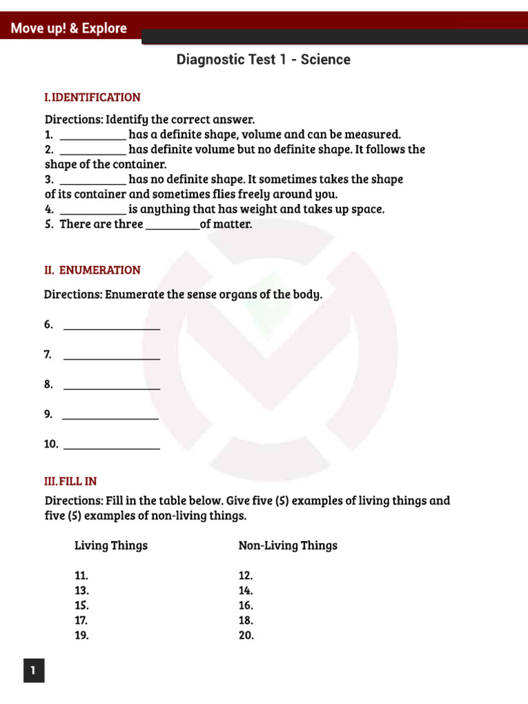 Diagnostic Science | PDF