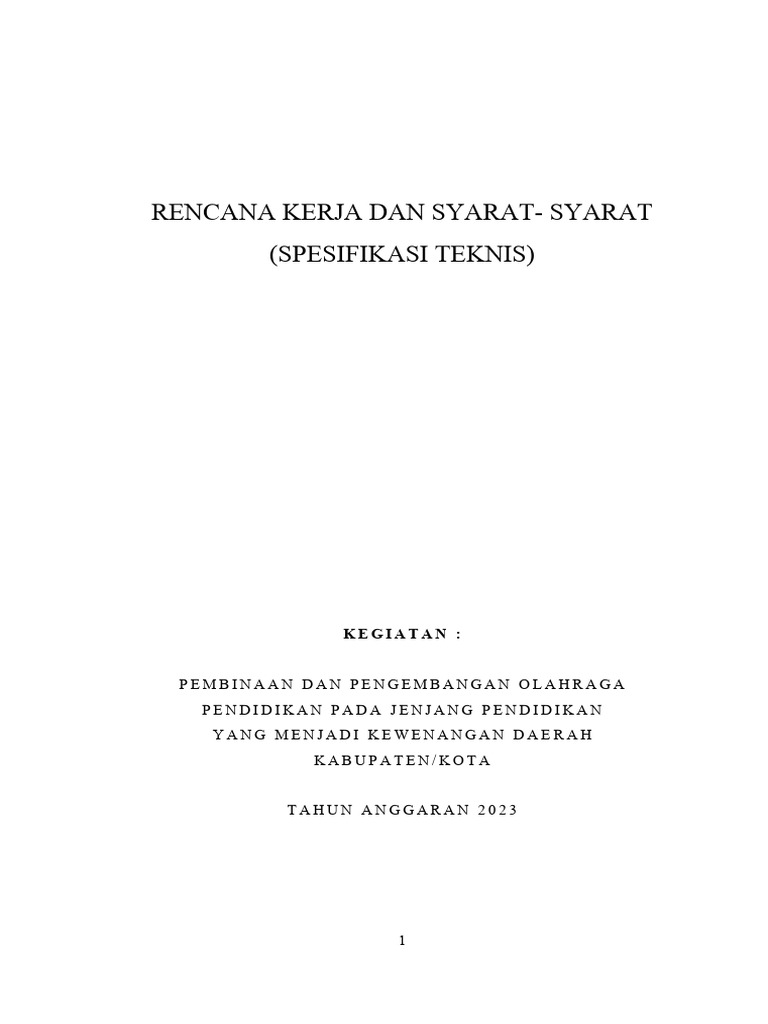 Rks-Spektek Dispora 2023 | PDF