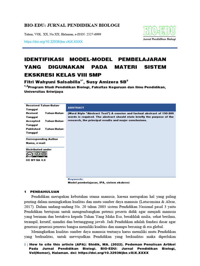 Fitri Ws KTI 1 | PDF