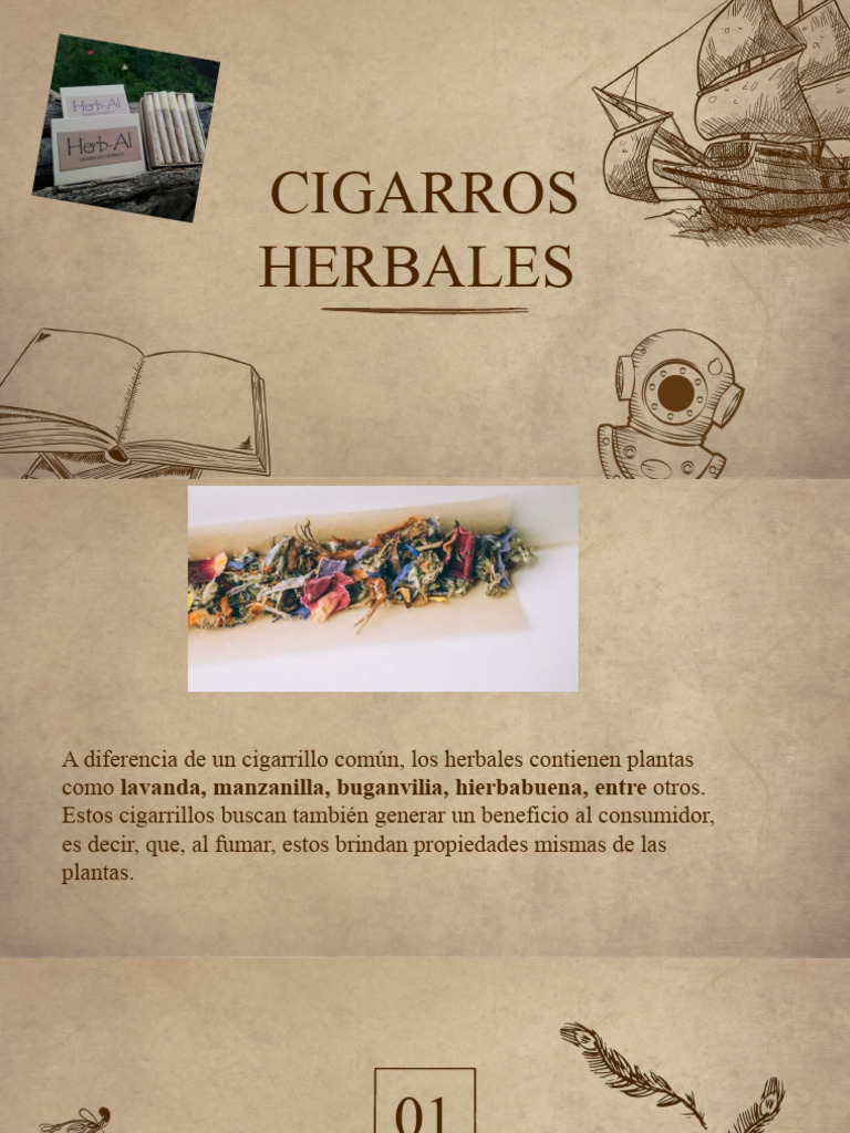 Cigarros Herbales | PDF | Salud y bienestar | Estilo de vida