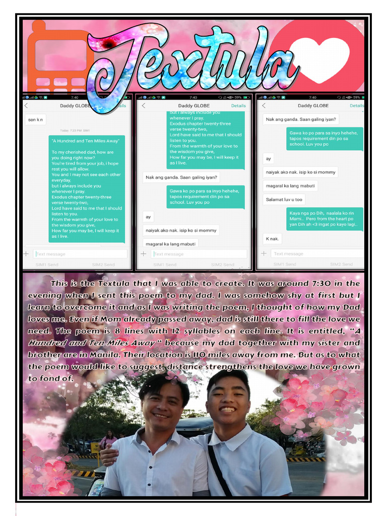 Textula Template Joseph | PDF