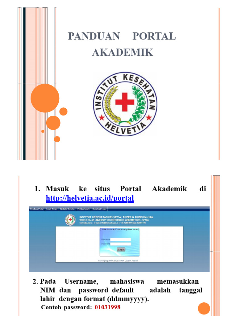 Panduan Portal Akademik | PDF
