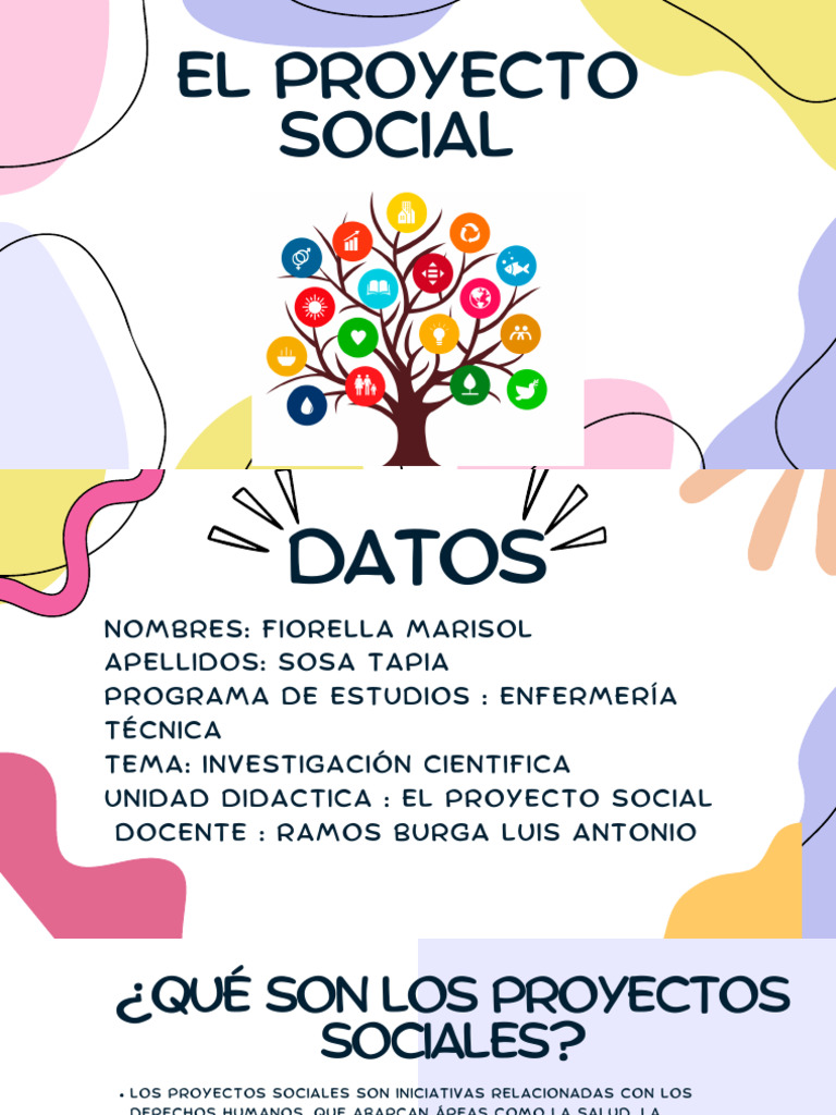 Proyecto Social | PDF | Ciencias sociales