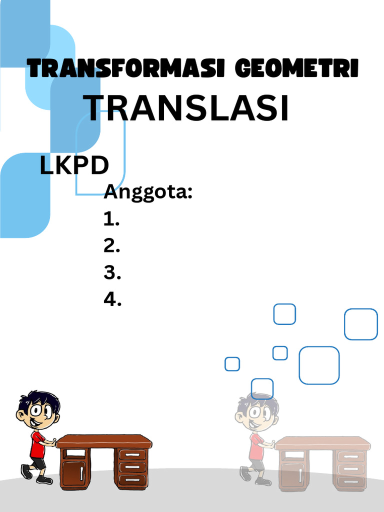LKPD Transformasi Geometri | PDF | Sains & Matematika