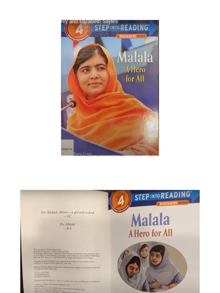 4 Step Into Reading Malala - A Hero For All | PDF