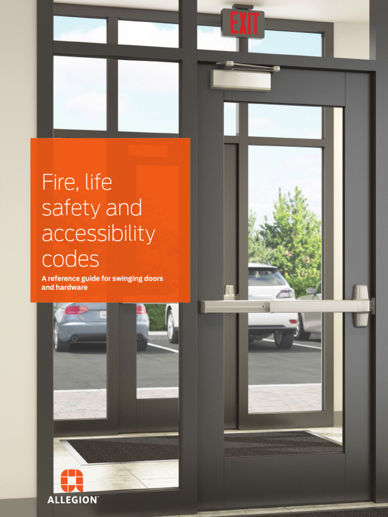 2021 Allegion Code Reference Guide | PDF | Door | Fire Sprinkler System