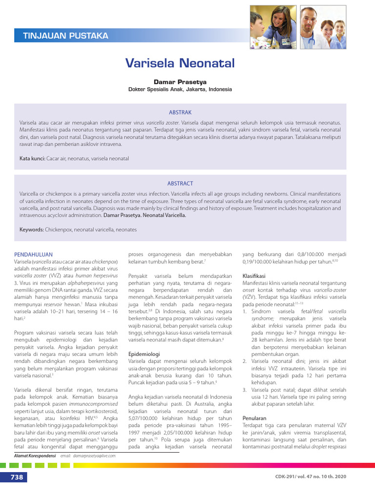 Varisela Neonatal | PDF