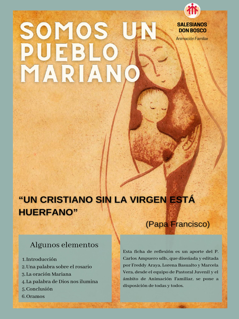 Reflexiones sobre María y el Rosario | PDF | María, madre de Jesús ...