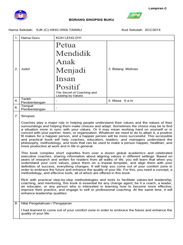 Sinopsis Buku | PDF