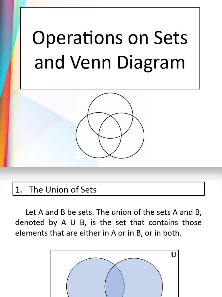Chapter 2 Lesson 4 Venn Diagram | PDF