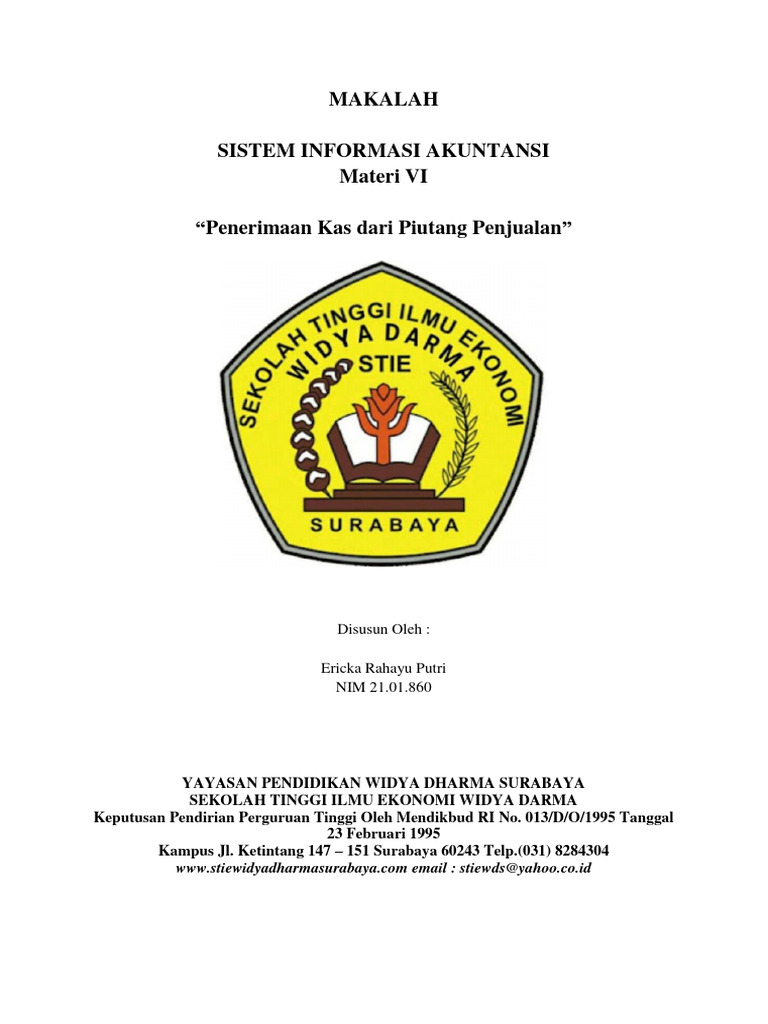 Makalah Materi Sia | PDF
