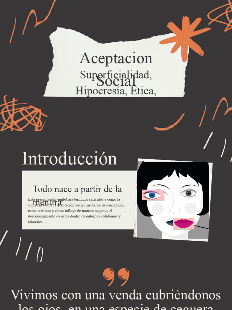 Presentación Proyecto Abstracto Oscuro Moderno Negro Naranja | PDF