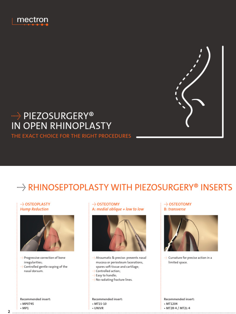 En Brochure Rhinoplasty Protocol | PDF