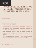 Mga Teknik at Pamamaraan NG Pagsasalin | PDF