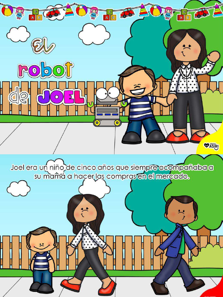 Cuento EdA N°11 - El Robot de Joel | PDF