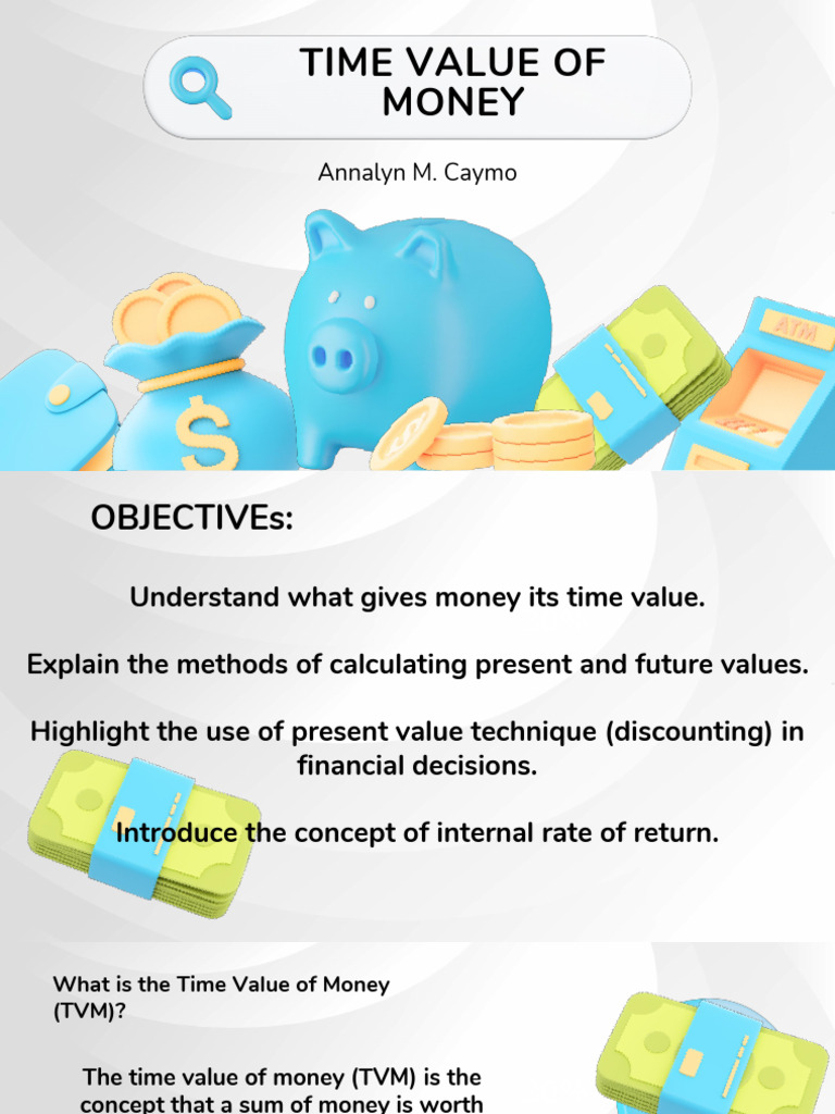 Time Value of Money | PDF | Present Value | Interest