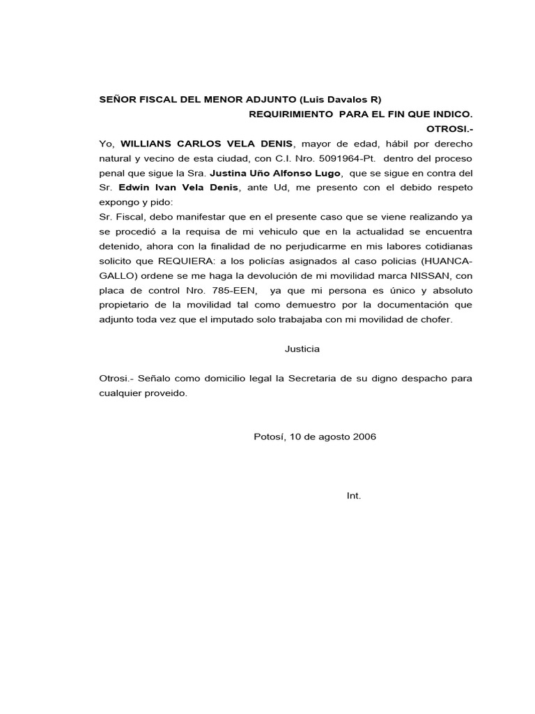 Memorial de Apelacion Incidental | PDF