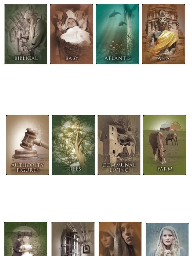 Cartas Oraculo Vidas Pasadas | PDF