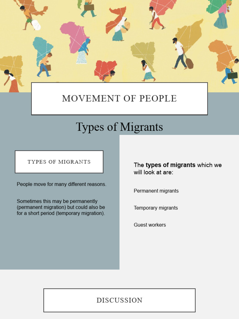 Types of Migrants: Permanent vs Temporary | PDF | Migrant Worker ...