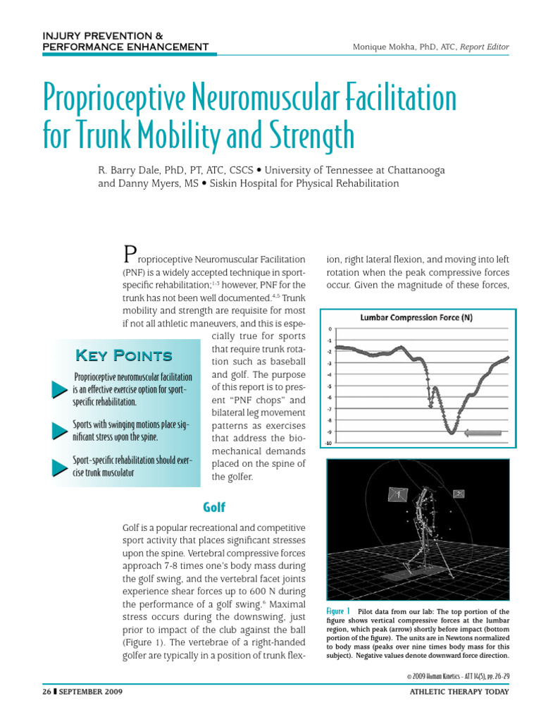 Proprioceptive Neuromuscular Facilitation | PDF