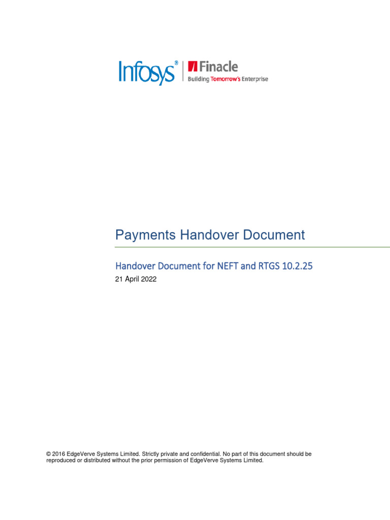 4 NEFT and RTGS Handover Document | PDF | Technology & Engineering