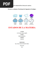 Mapa mental de los estados de la materia | PDF