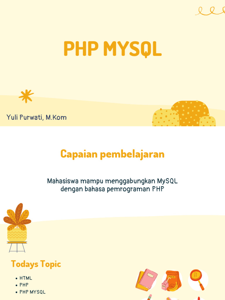 PHP Mysql | PDF | Komputer