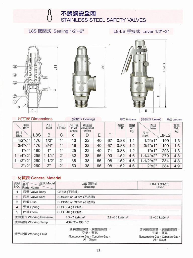 SS Safety Valve | PDF