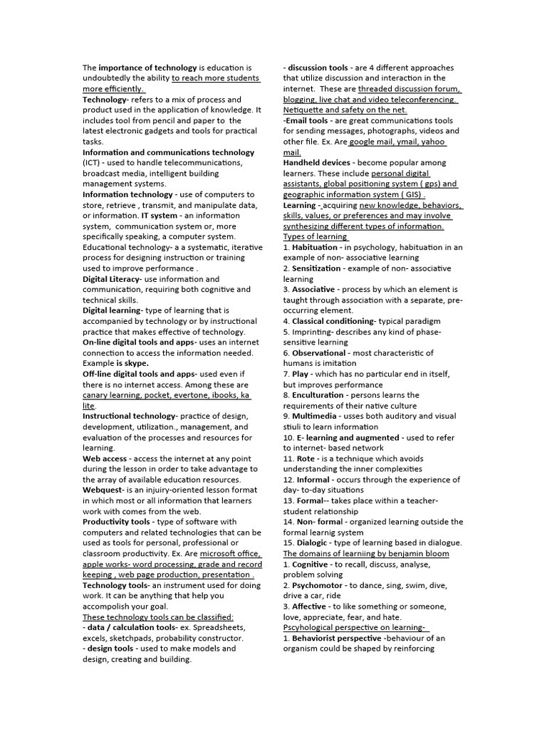 Exams Notes | Download Free PDF | Learning | Dough