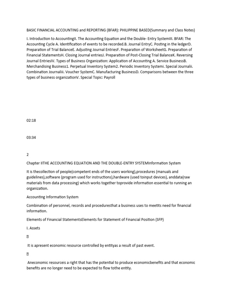 BASIC FINANCIAL ACCOUNTING and REPORTING | PDF