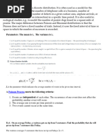 Poisson Distribution Probabilities | PDF | Combinatorics | Probability