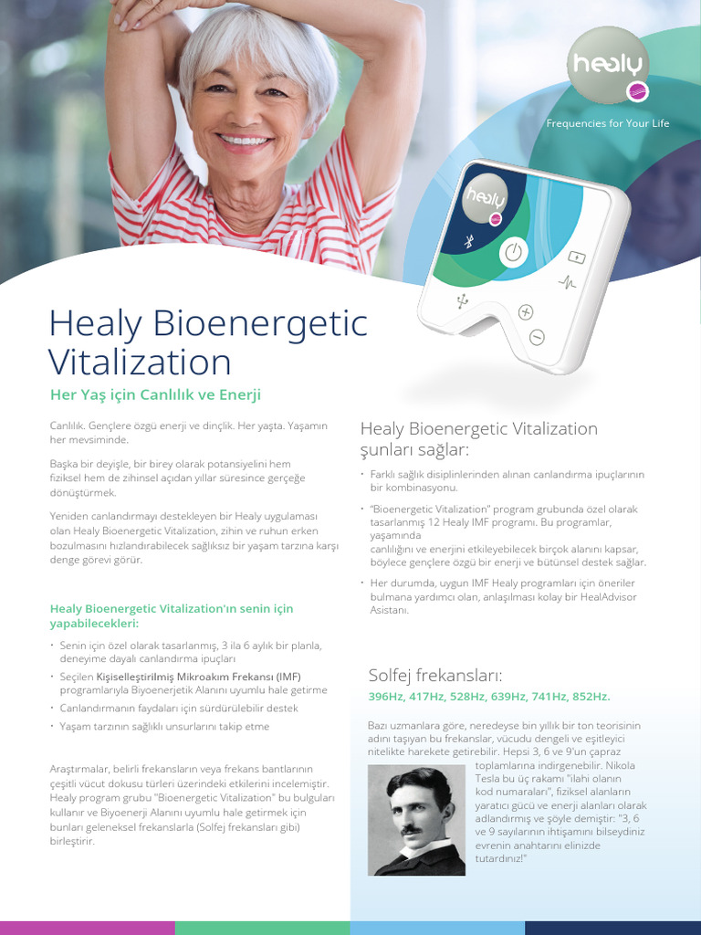Healy World Flyer Bioenergetic Vitalization TR TR | PDF