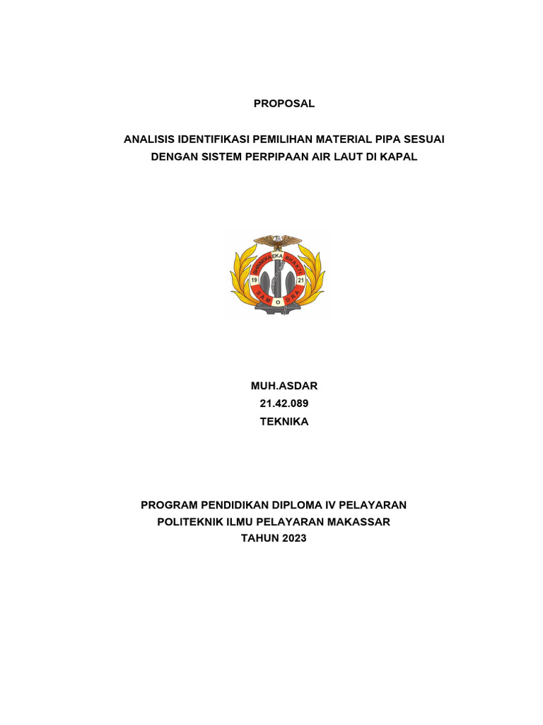 PROPOSAL Asdar Acc | PDF