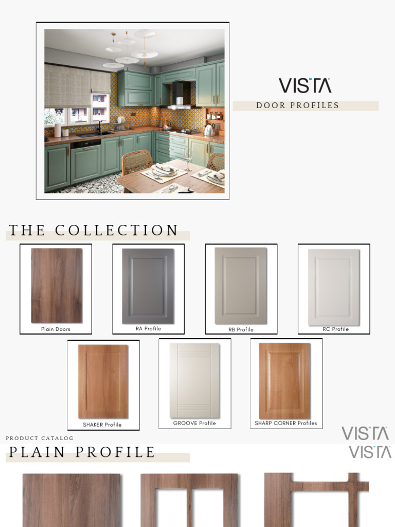 A Vista Panels Membrane Shutter Profiles | PDF