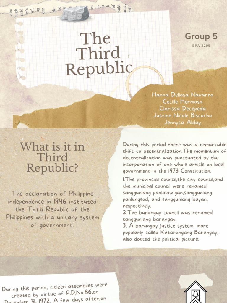 The Third Republic | PDF