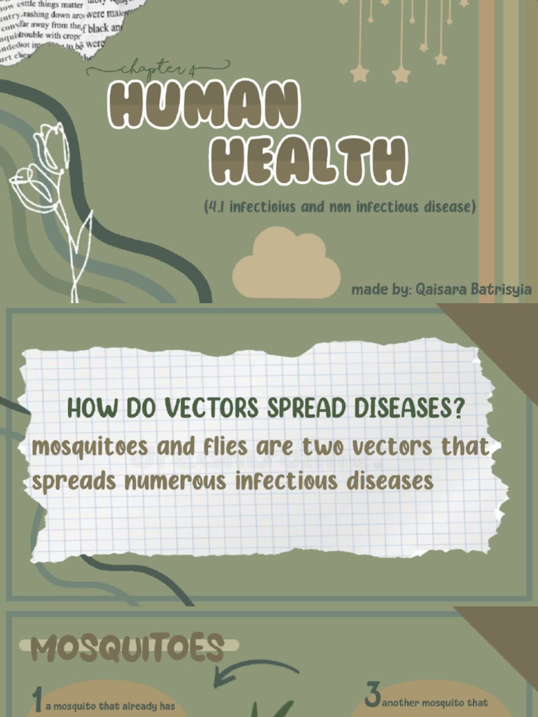 Human Health (How Do Vectors Spread Diseases) | PDF