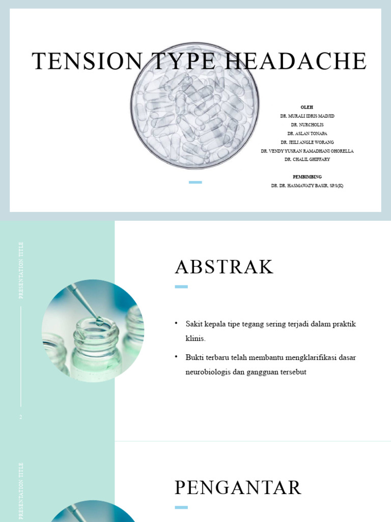 Tension Type Headache Pdf