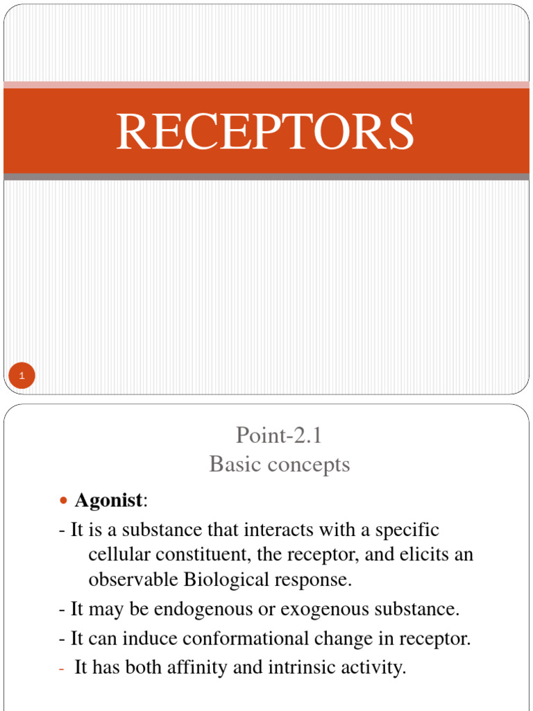 Receptors | PDF