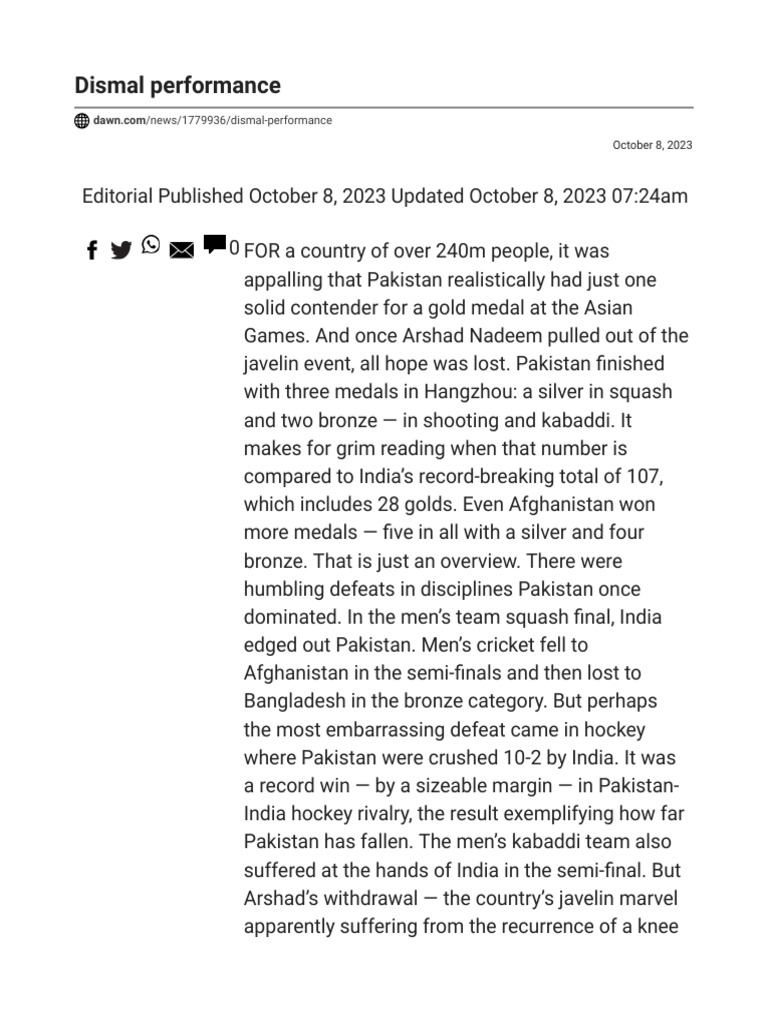 Dawn Editorials and Opinions 8 Oct | PDF | Afghanistan | Israel