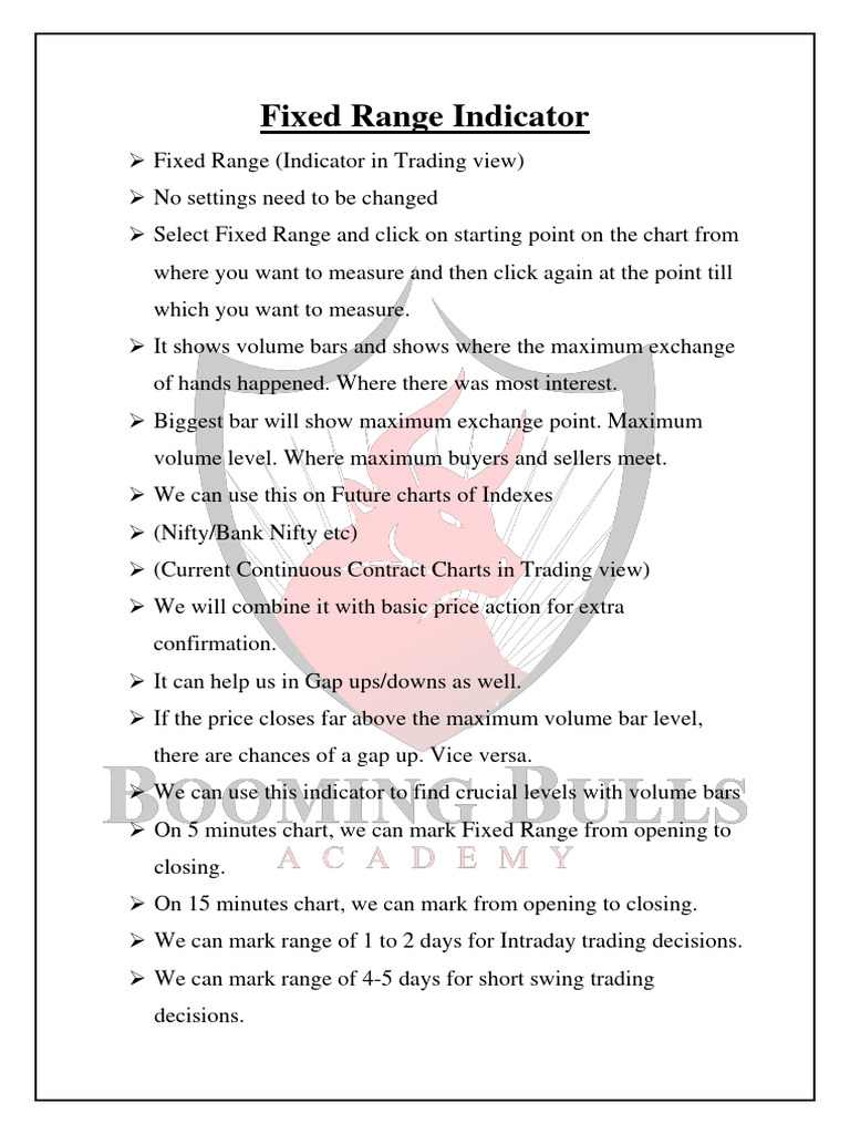 Fixed Range Indicator | PDF