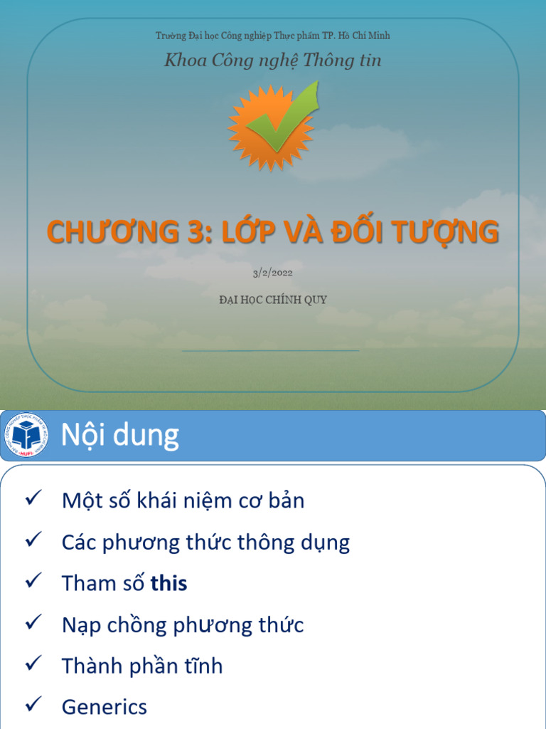 Chuong 03 - Lop - DoiTuong | PDF