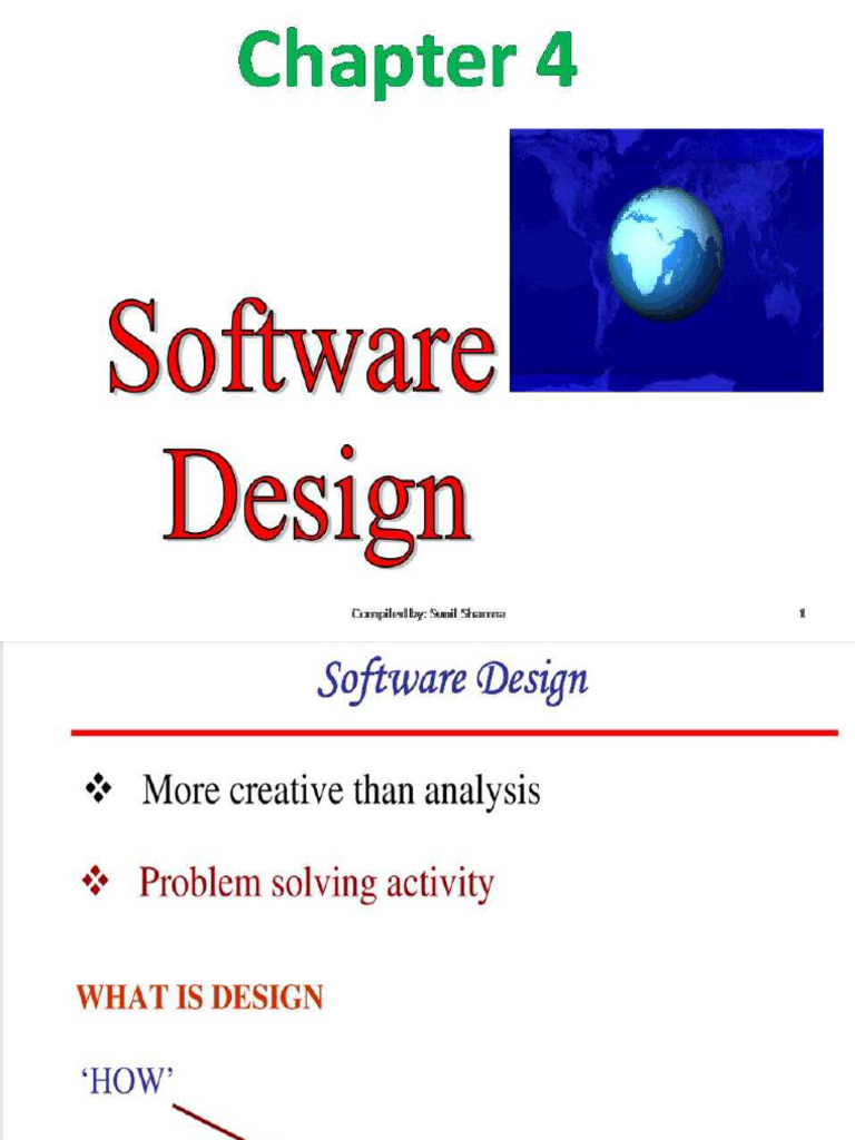 Unit 4 Software Design | PDF