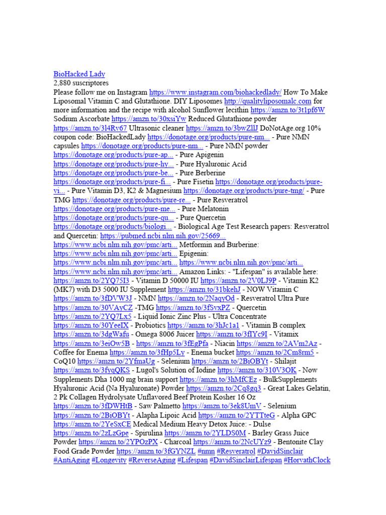 BioHacked Lady | PDF